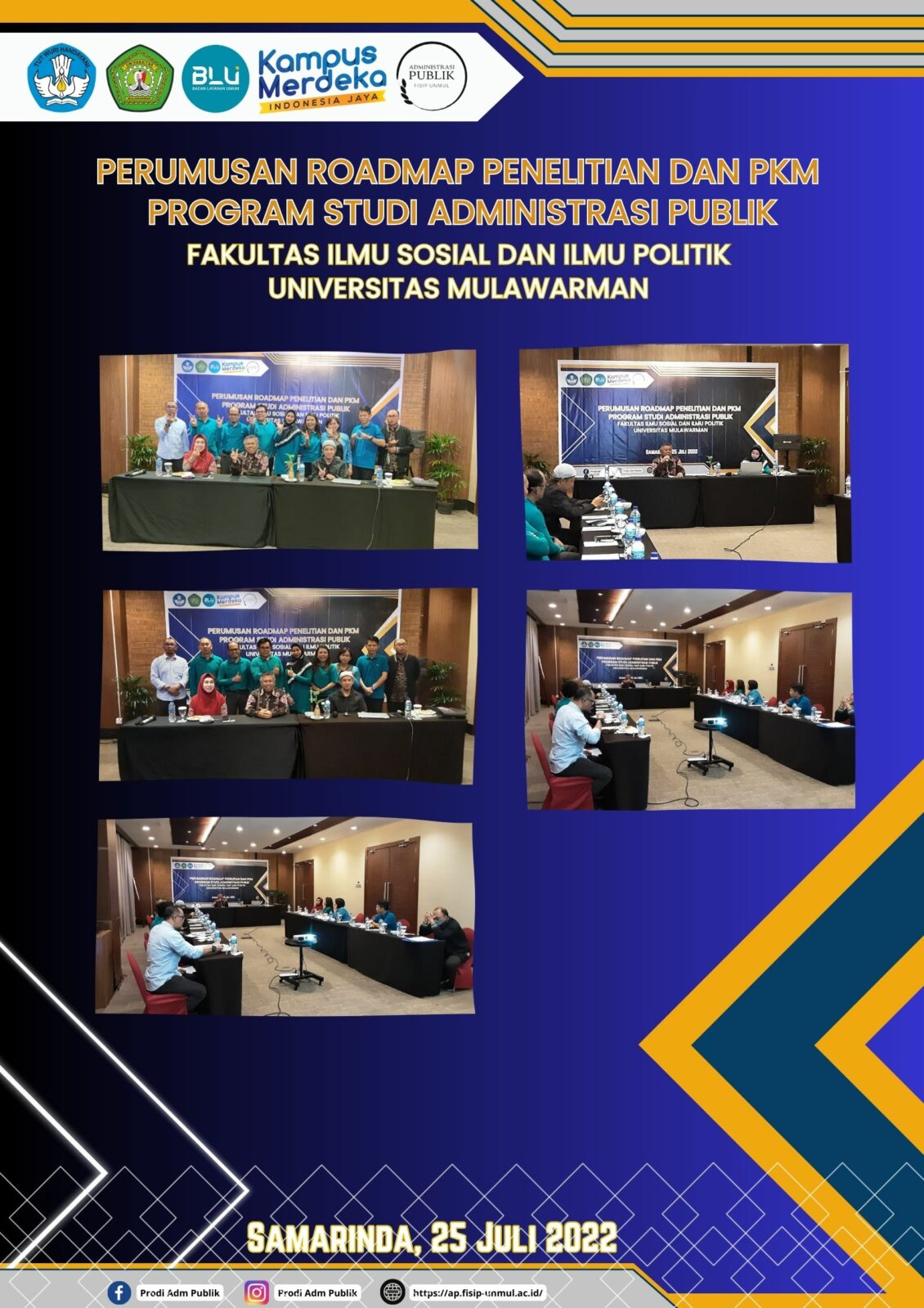 Perumusan Roadmap Penelitian dan PkM Program Studi Administrasi Publik Fakultas Ilmu Sosial dan ...